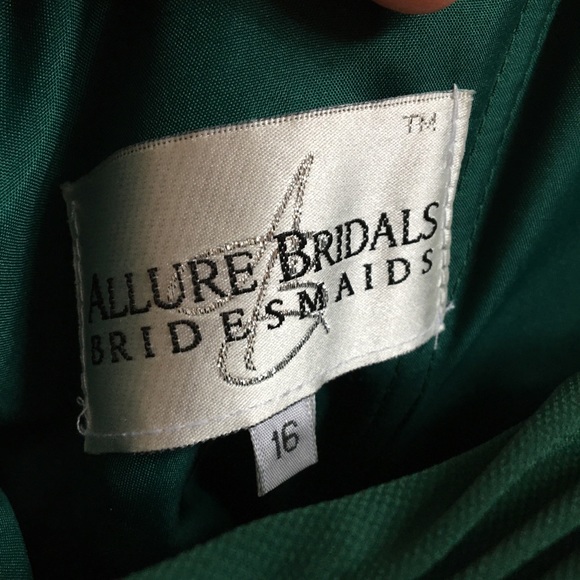 Allure Bridals | Dresses | Emerald Green Allure Bridal Bridesmaid Dress ...